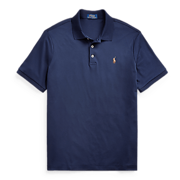 L'iconique Polo soft marine